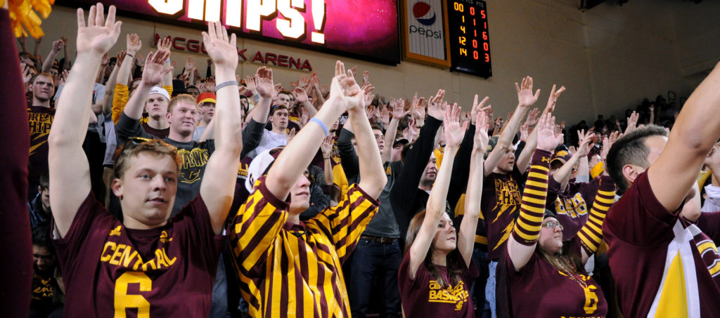 Central Michigan Student Section 1 - LEARFIELD